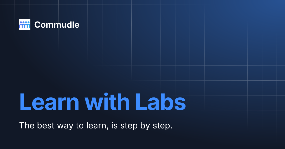 Learn with Labs | Commudle